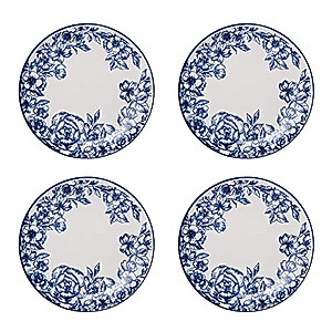 Pfaltzgraff Gabriela Blue 16-Piece Dinnerware Set, Service for 4