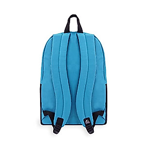 Everest Classic Backpack with Front Organizer, Turquoise, One Size