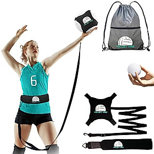Volleyball Rebounder Training Equipment - Volleyball Serve Spike and Hitting Trainer. Volleyball Accessories Indoor and Outdoor - Great Volleyball Gifts for Teen Girls