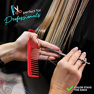QITIMIR Comb, Hair Comb Men, Hair Combs for Women, Mens Comb, Parting Comb, Combs for Men, Peine, Mens Combs for Hair, Fine Tooth Comb