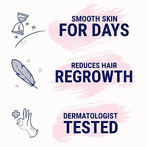 Nair Hair Remover Wax Ready-Strips 40 Count Legs/Body (2 Pack)