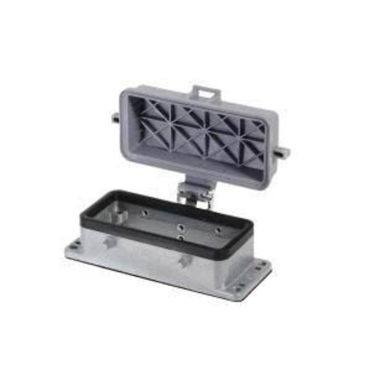 WIELAND 70.325.1628.0 OPEN BOTTOM HOUSING, COVER; PRODUCT RANGE:REVOS BASIC SERIES; CONNECTOR MOUNTING:PANEL MOUNT; RECTANGULAR SHELL SIZE:16B; FOR USE WITH:REVOS BASIC SIZE 16 HOODS AND INSERTS; LOCK