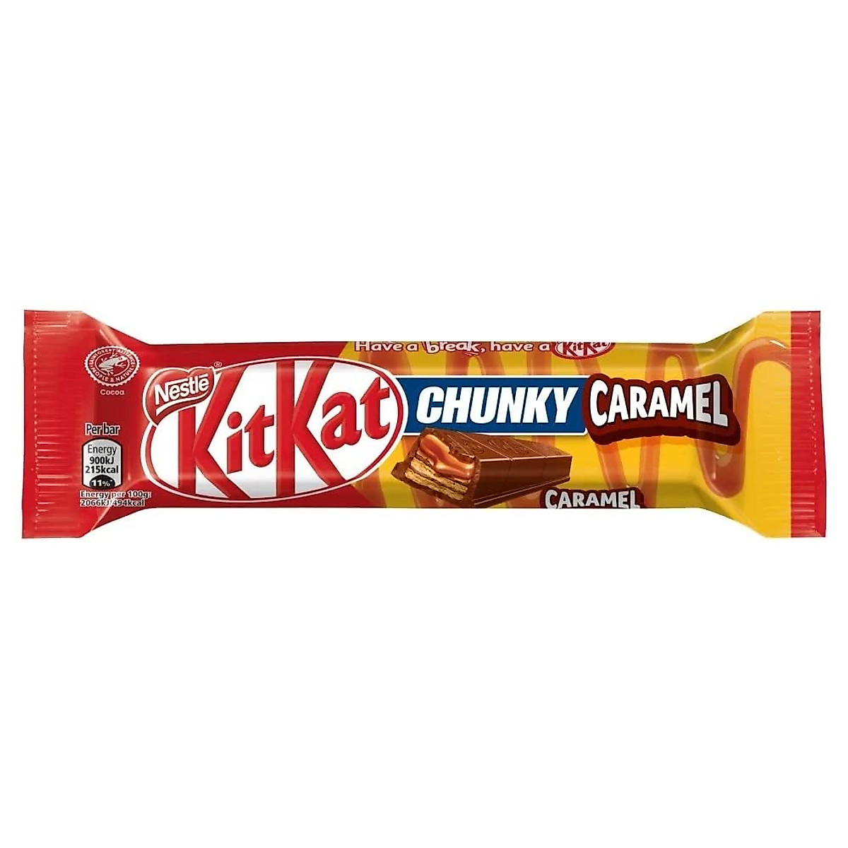 Nestle KitKat Chunky Caramel 43.5g (Pack Of 12)