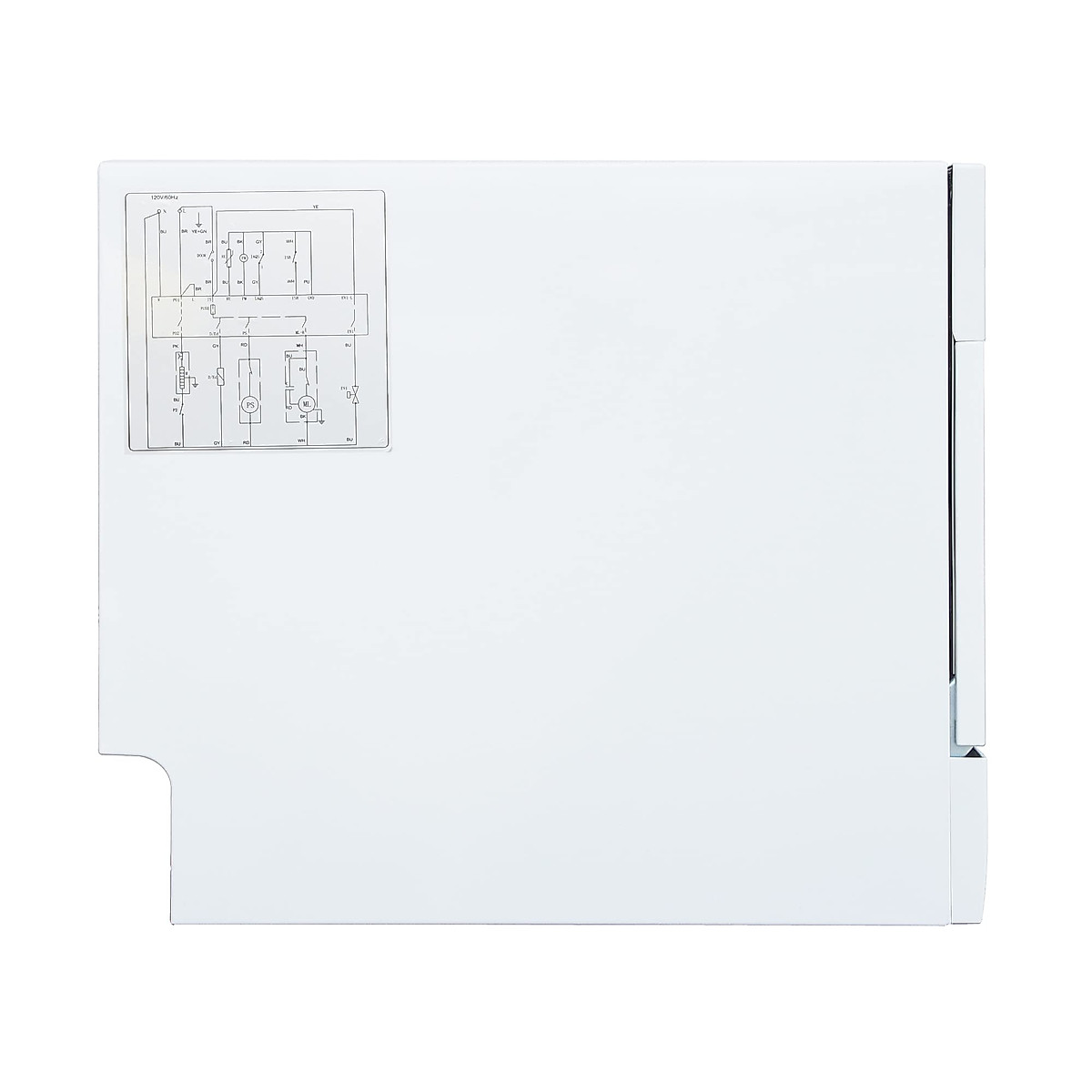 SPT SD-2224DWA Energy Star Countertop Dishwasher with Delay Start & LED – White