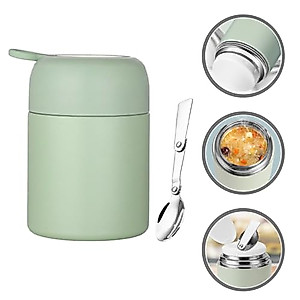 SWOOMEY Vacuum Flask Food Container Hot Lunch Containers Food Kits for Adults Containers for Food Insulated Cup Flatware Serving Utensils Portable Cup Stainless Steel Stew Pot Student Pp