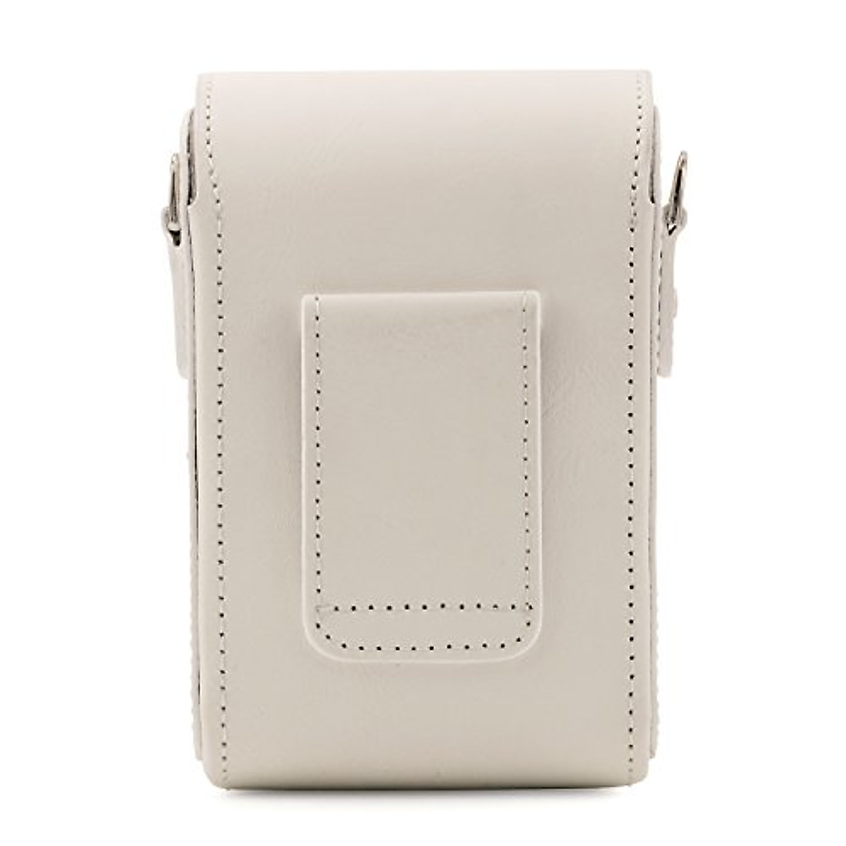 Mega Gear MG1416 Canon PowerShot G7 X Mark II, G7 X Leather Camera Case with Strap, White