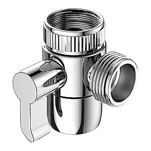 GAJUST M22/M24 Switch Faucet Adapter Kitchen Sink Splitter Diverter Valve Water Tap Connector for Toilet Bidet Shower Bathroom Kitchen (Color : Zinc Alloy)