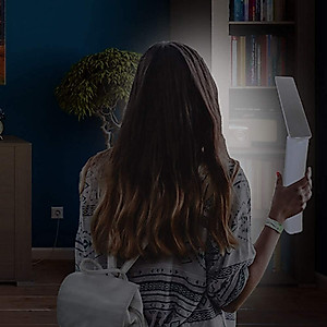 AOIRHLA Portable LED Desk Lamp, Rechargeable LED Lamp, Desk Lamp Battery Powered,Small Cordless Table Lamp, 3 Color Modes,3 Brightness Levels,White