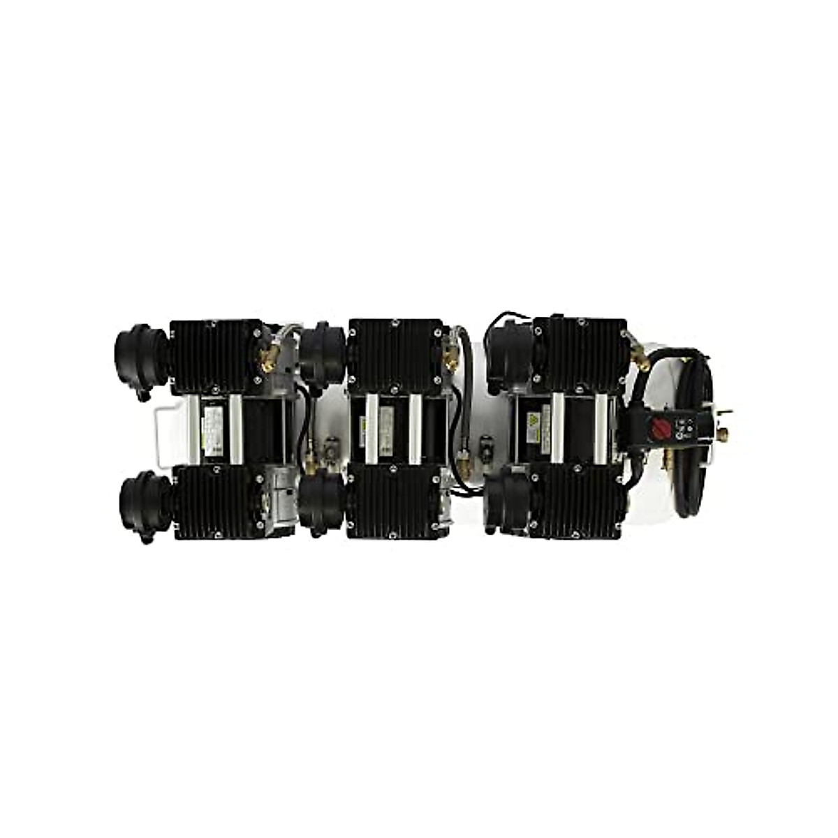 California Air Tools 20060CAD 20-Gal 6.0 Hp 125 PSI Stationary Electric Ultra Quiet & Oil-Free Air Compressor﻿ with Automatic Drain Valve Off White