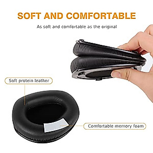 RS 175/HDR 175/TR 175 Replacement Ear Pads Upgrade Headphones Parts, Comfortable RS175 Earpads Cushions Compatible with Sennheiser RS175/RS185/RS195/RS165, HDR175/HDR185/HDR195/HDR165/TR175 Headphones