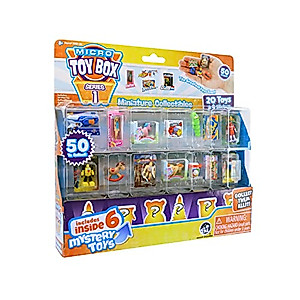 World's Smallest Micro Toy Box Series 1 Mini Collectibles 20 pc Set