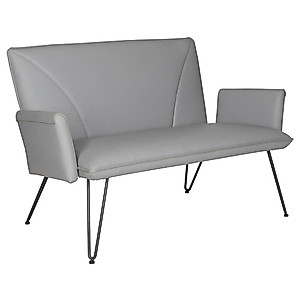 Safavieh Home Collection Johannes Mid-Century Modern Antique Brown Settee