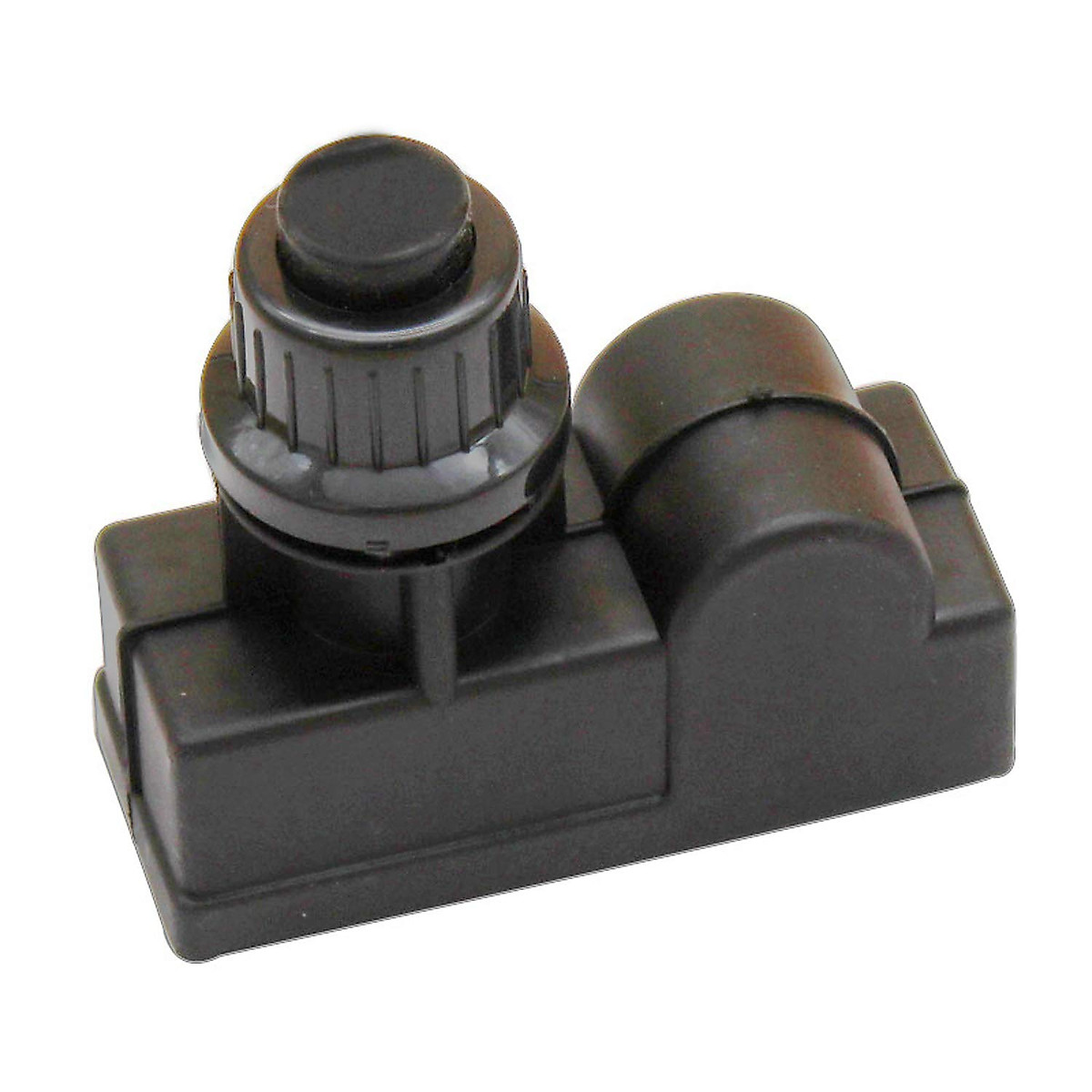 MENSI Updated AA Battery Operated Push Button Igniter Spark Generator for Gas Grill, Stove, Fire Pit (2 outlets) Mounting Thread 22mm NOT for AAA Type