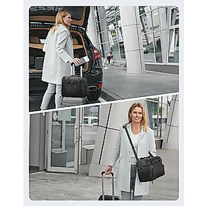 DEERFAMY Super Large Lunch Bag Insulated Cooler Bag Lunch Bag for Women Men, Lightweight Soft Cooler Bag Portable for Work Travel Road-Trip Sport Camping Picnic Black