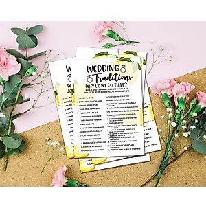 Bridal Shower Games - Lemon Theme Engagement Party Game Cards For Wedding, Bachelorette Party - Citrus Lemon Bridal Shower Decorations - Wedding Traditions - 30 Cards(A01)