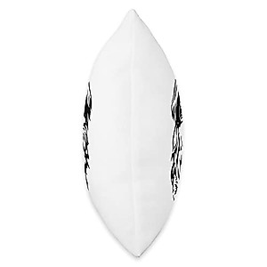 Longhaired Dachshund Mom Dog messy bun tee Longhaired Dachshund Dog with Bandana Glasses Throw Pillow, 16x16, Multicolor