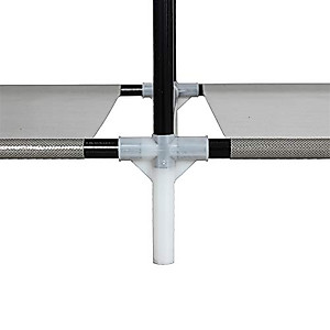 Portable Closet Clothing Wardrobe 5-Layer Nonwoven Wardrobe Double Bar Storage