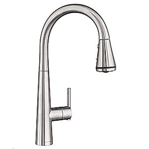 American Standard 4932300.075 Edgewater Pull-Down Kitchen Faucet with SelctFlo in Stainless Steel