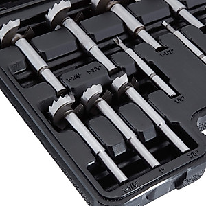 Amazon Basics Forstner Bit Set - 14-Piece