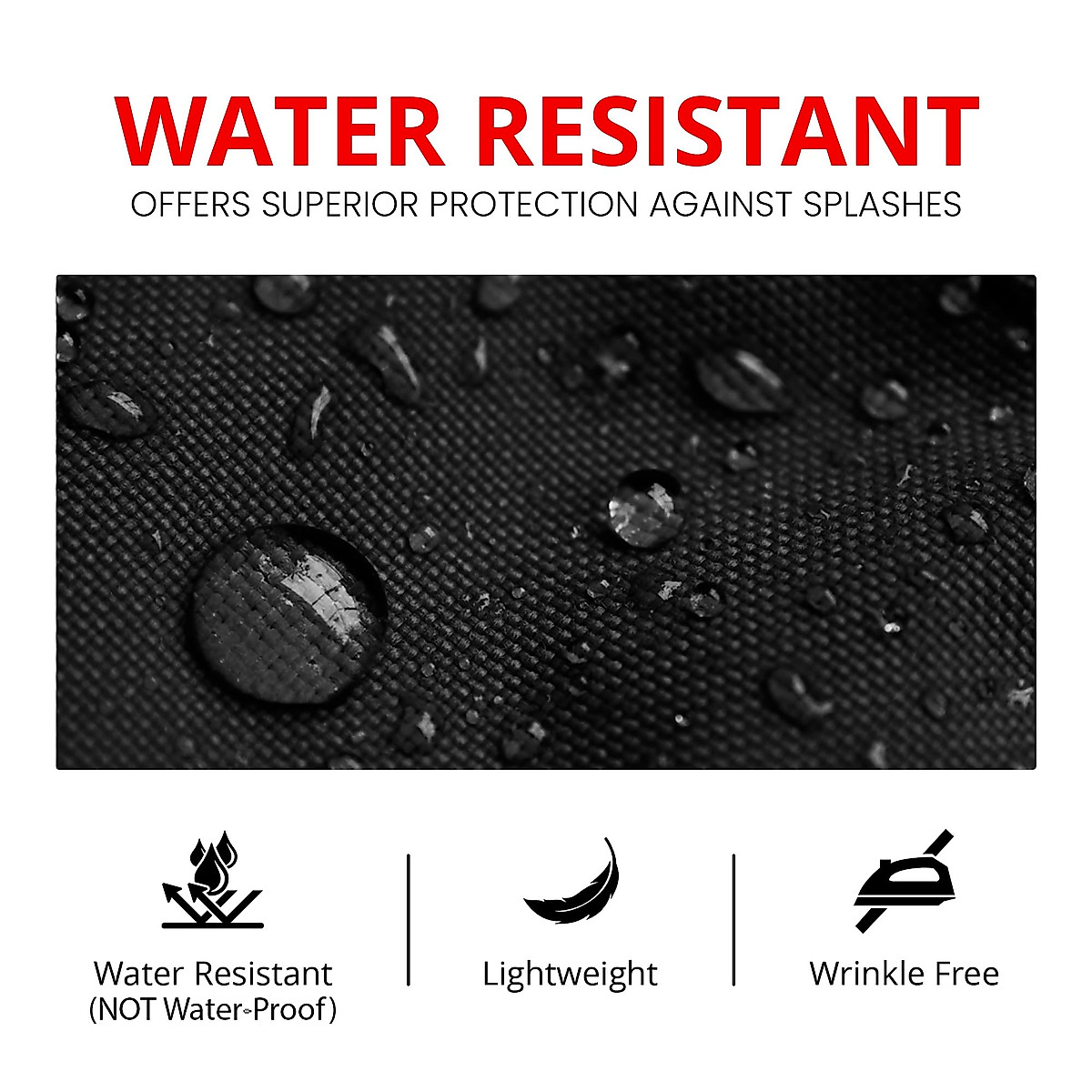 Utopia Kitchen Adjustable Bib Apron (2-Pack) Water Oil Resistant Chef Cooking Kitchen Aprons with Pockets for Men Women (Black)