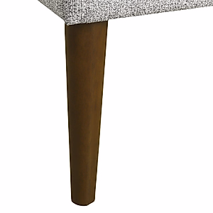 Spatial Order Home Decor | K8086-F2232 | Kaufmann Collection Modern Storage Ottoman Bench | Large Ottoman Bench with Storage for Living Room & Bedroom, Smoke Gray