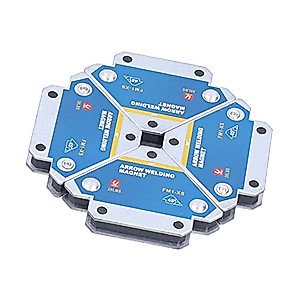 Arrow Welding Magnet Holder, 4Pcs Welding Magnetic Holder 28lbs Arrow Welder Magnet Fixing Holding Tool Set Kit, Metal Working Tools and Equipment