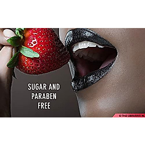 Wet Water-Based Flavored Lube for Men, Women & Couples, 3 Fl Oz (Sexy Strawberry) - Long-Lasting Premium Personal Lubricant Safe to Use with Latex Condoms - Gluten Free & Sugar Free