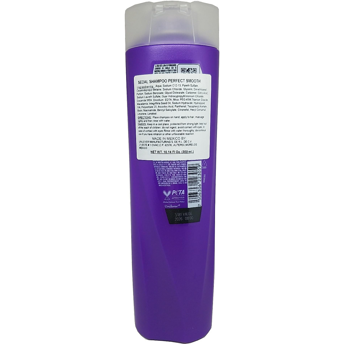 Sedal Liso Perfecto Shampoo 340 ml [SEALED]