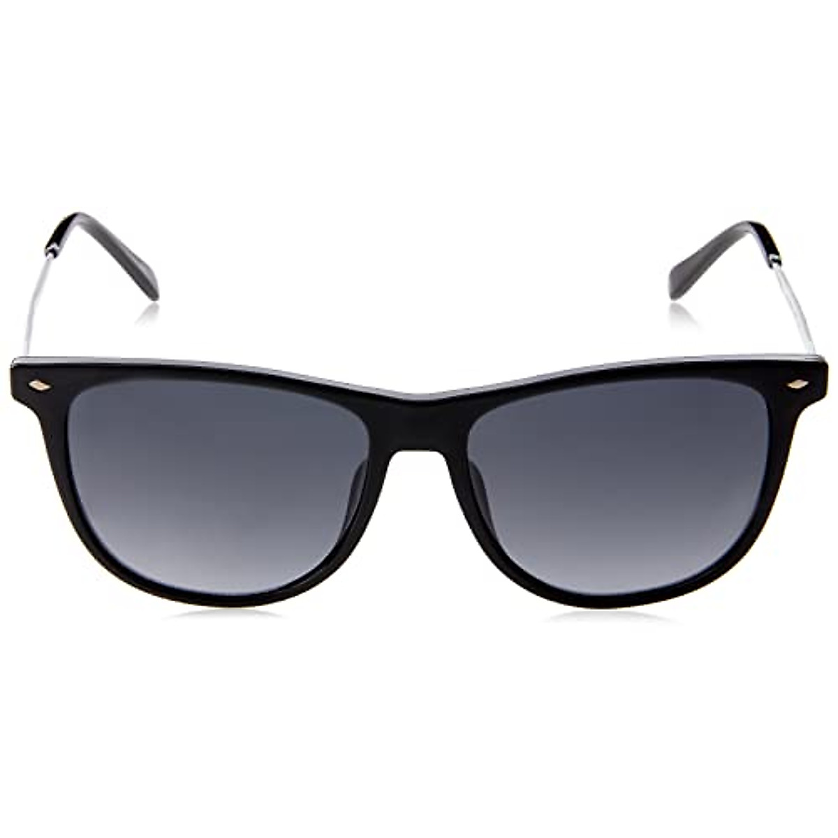 Fossil Women's Female Sunglass Style FOS 3090/G/S Rectangular, Black, 54mm, 16mm
