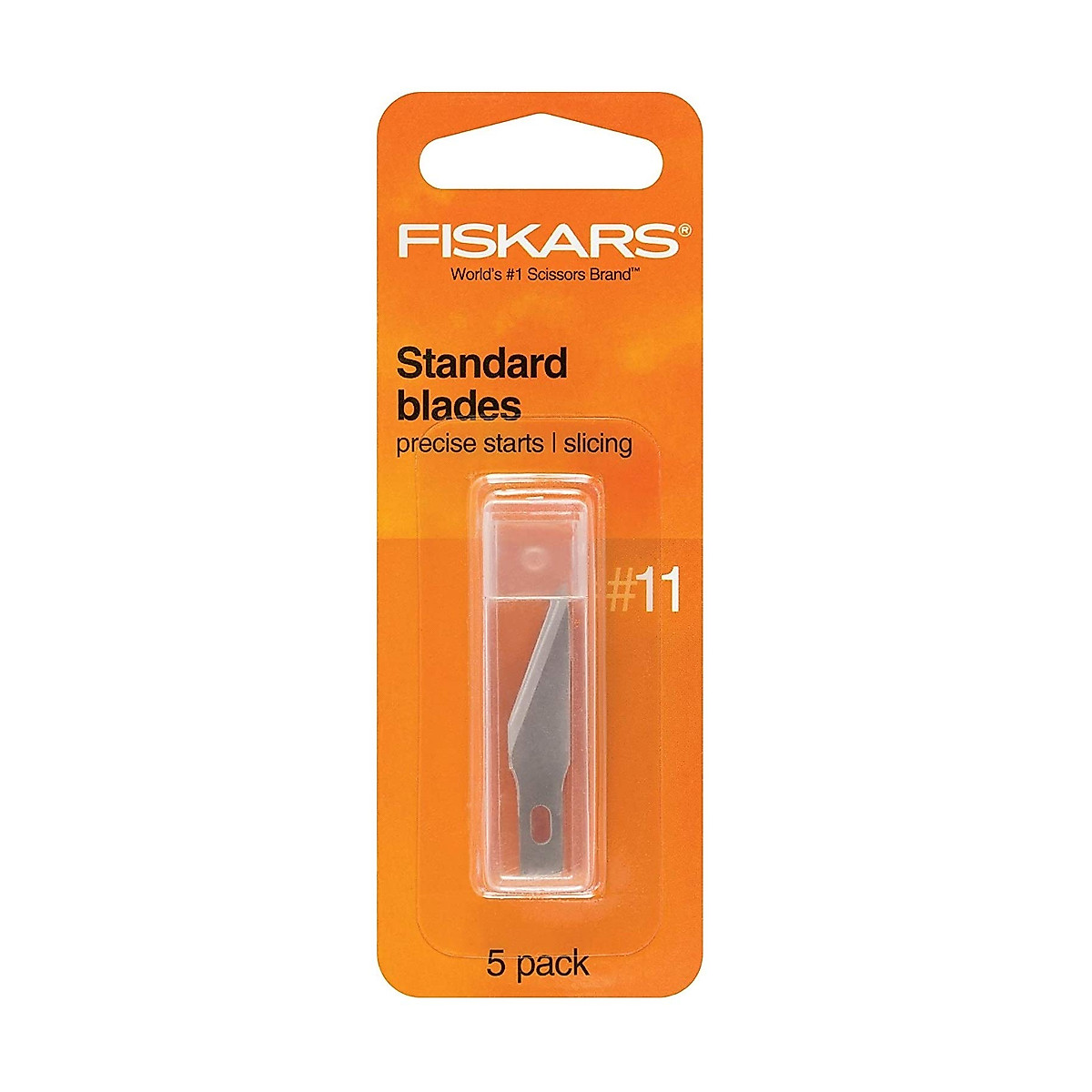 Fiskars Fingertip Precision/Detail Knife with Standard No. 11 Blades 5/Pkg