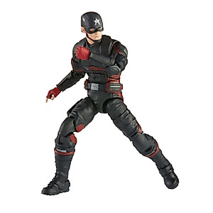 Marvel Legends Series Avengers 6-Inch Action Figure Toy U.S. Agent and 2 Accessories, for Kids Ages 4 and Up