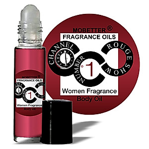Channel Number 1 Rouge Show Perfume Body Oil for Women by Mobetter Fragrance Oils