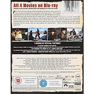 Indiana Jones The Complete Adventures [Blu-ray] (Region Free)