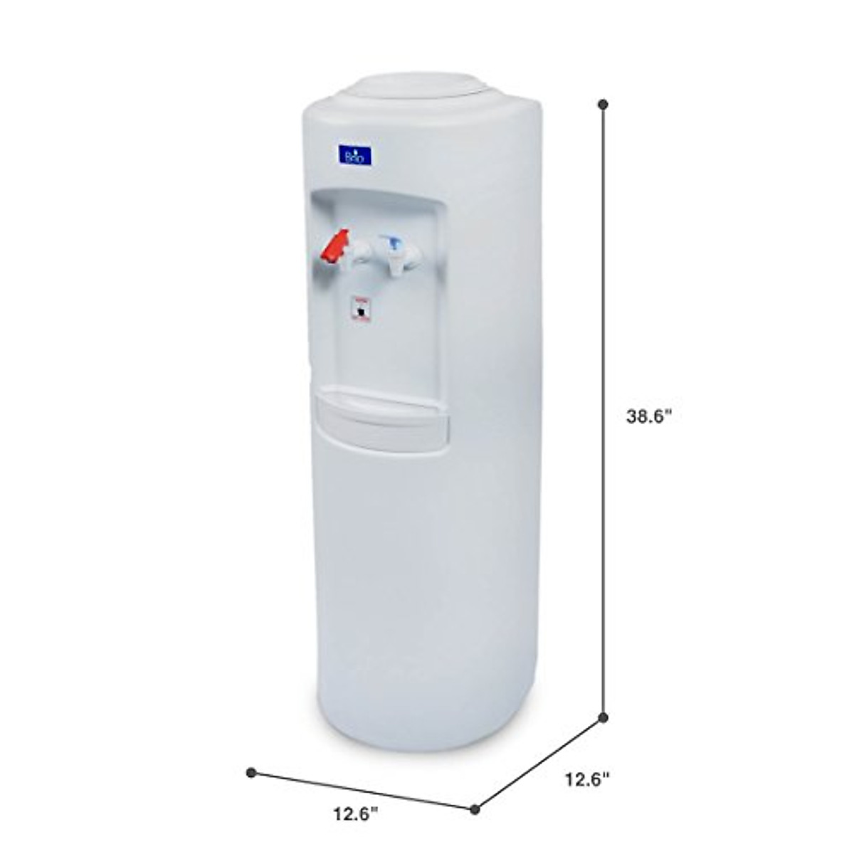 Brio CL500 Commercial Grade Hot and Cold Top Load Water Dispenser Cooler - Essential Series