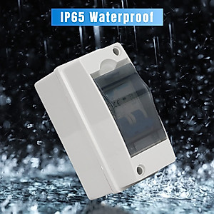 63A 1000V DC Disconnect Switch,PV DC Miniature Circuit Breaker with IP65 Waterproof Distribution Box,Solar Disconnect Switch for Solar Panels