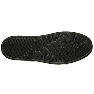 Native Shoes, Jefferson, Lightweight Sneaker for Adults, Jiffy Black/Shell White, 7 M US Women/5 M US Men