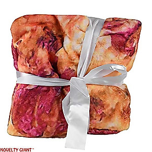 Super Soft Pizza Throw Blanket 60" Fleece Novelty Food Wrap