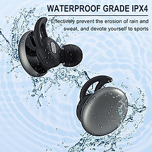 #LB2e09 Bluetooth Earphones Wireless in Ear Earphones Waterproof Sports Running Electric Display Bluetooth Earphones