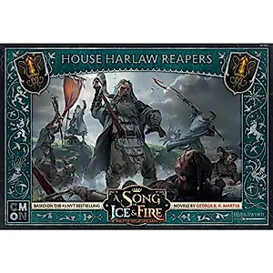CMON A Song of Ice and Fire Tabletop Miniatures Game Harlaw Reapers Unit Box Strategy Game for Teens and Adults Ages 14+ 2+ Players Average Playtime 45-60 Minutes Made SIF905 Multi Color