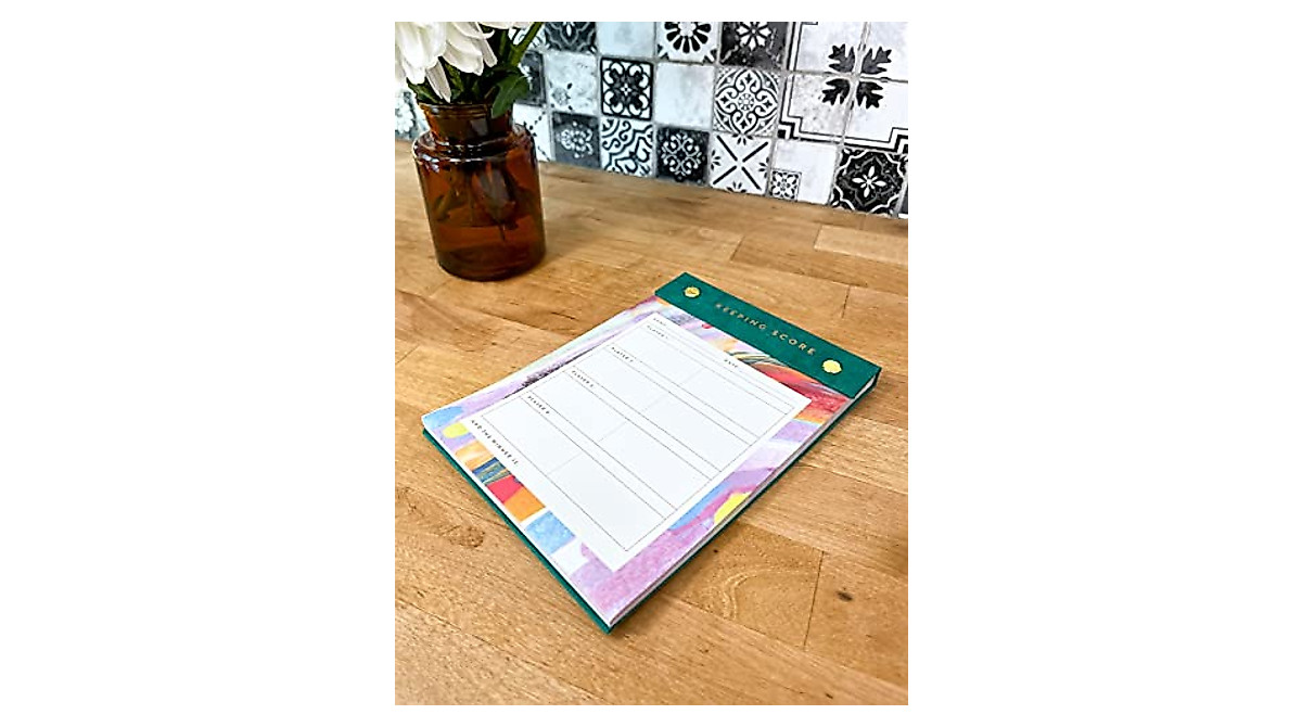 Score Keeping Notepad for Game Nights - DesignWorks Ink