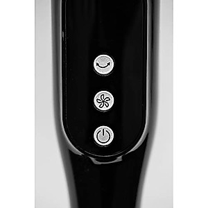 Mainstay 16" DC Adjustable Oscillating Quiet Pedestal Fan with Digital Display & Remote Control, Black Model WSFS40-18ARB (Renewed)