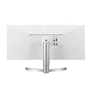 LG 34WL850-W 34 inch 21: 9 UltraWide QHD Nano IPS Monitor with Thunderbolt 3, Silver/White