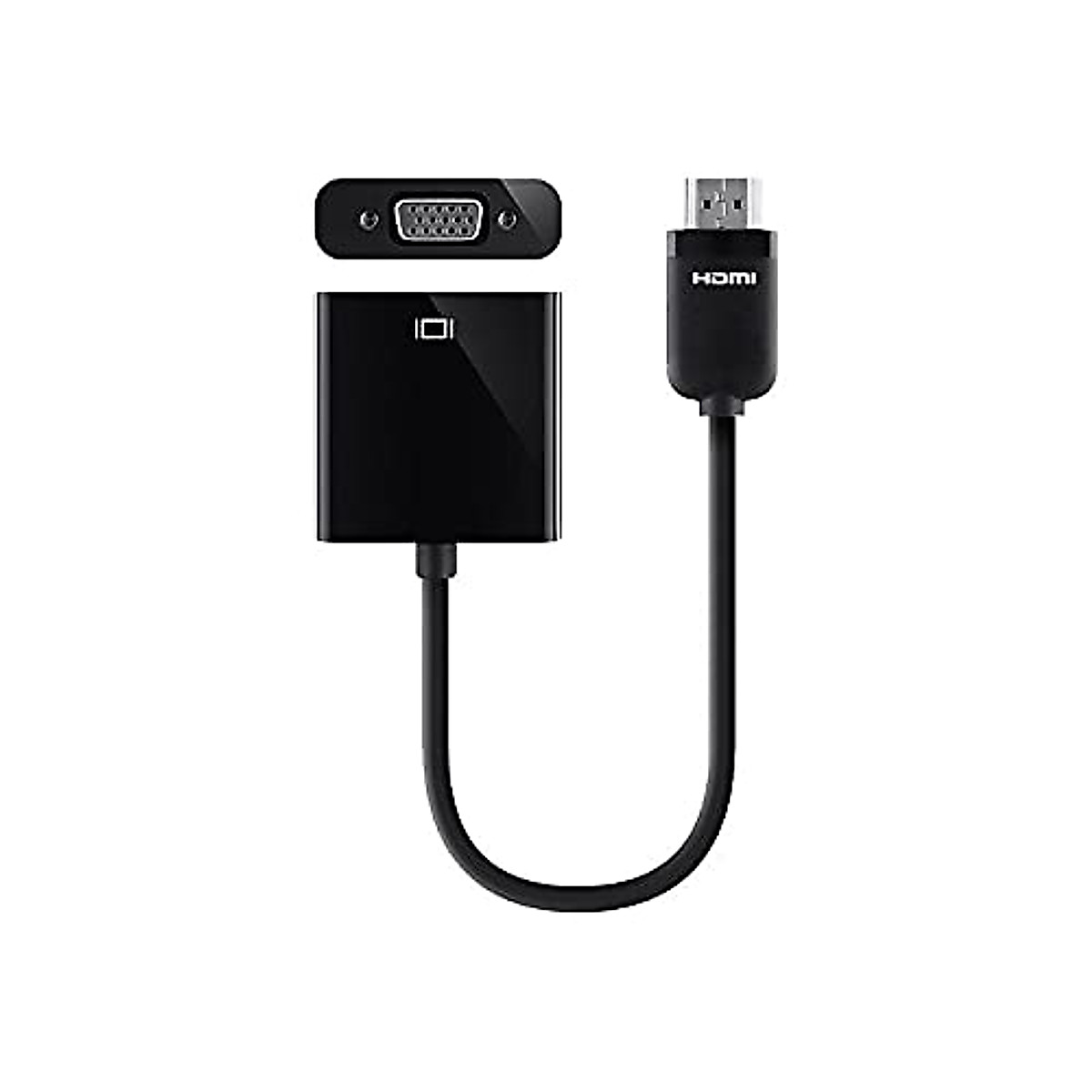 Belkin HDMI to VGA Adapter Dongle with 3.5mm Audio Jack for Portable Devices