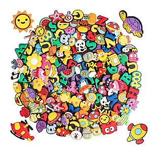 100pcs PVC Shoe Charms for Shoe Decoration and Boys Girls Party Favors Birthday Gifts