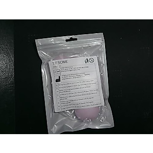 TIESOME Cloud Wrist Rest for Mouse, Memory Foam Wrist Cushion Ergonomic Palm Rest Pain Relief Mouse Wrist Support Pad with Anti-Skid Base for Office School Home Laptop&Computer Mouse(Pink)