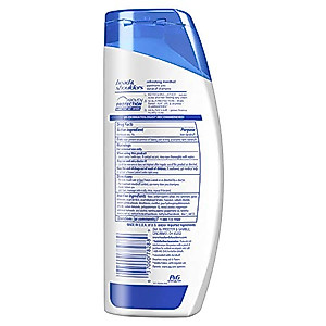 Head & Shoulders, Dandruff Men Refreshing Menthol Shampoo, 21.9 Fl Oz