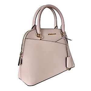 Michael Kors Jet Set Medium Logo Dome Satchel (Powder Blush)