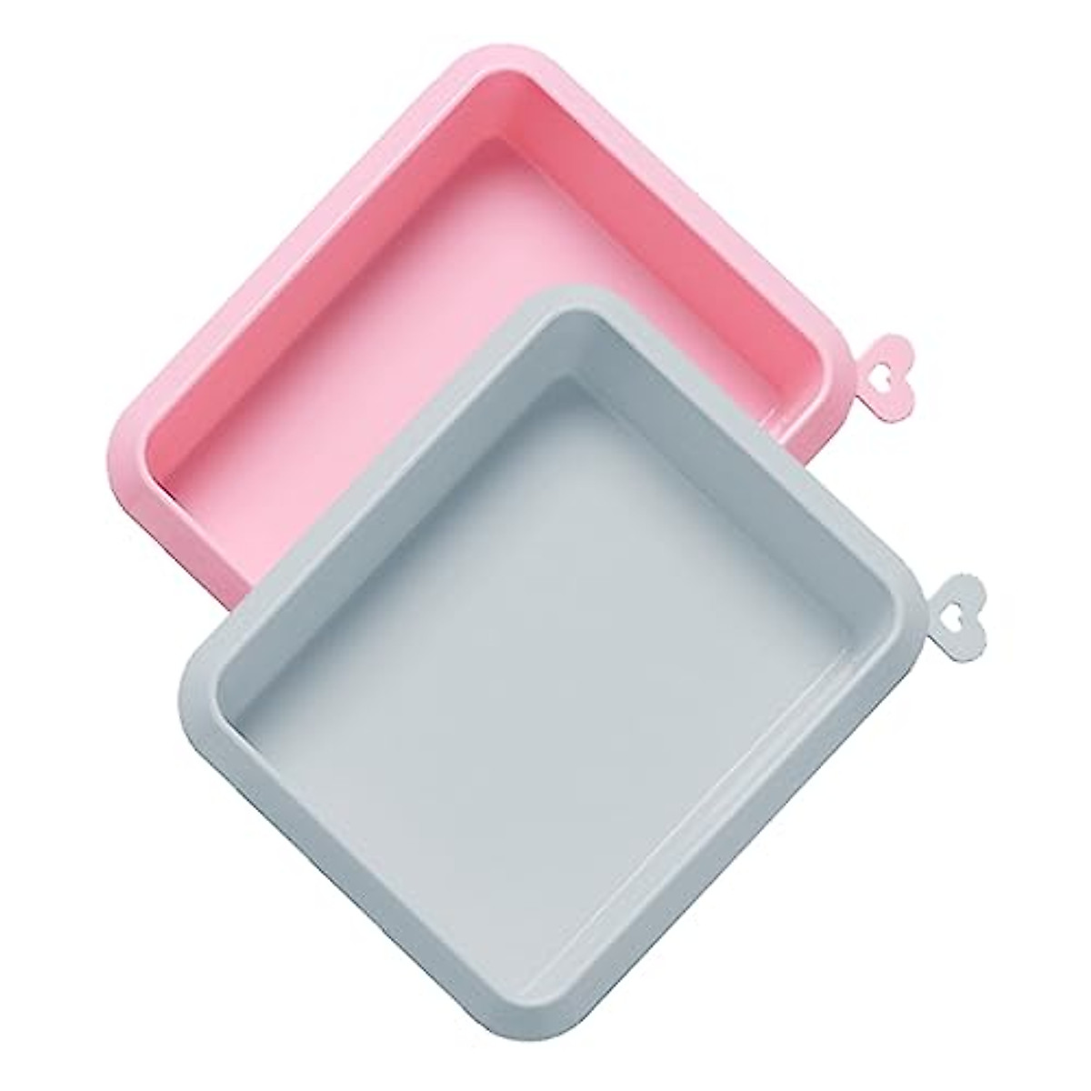 Hemoton 6 Pcs Cake Pan Charlotte Cake Pan Silicone Cookie Mold Clay Oven Cupcake Baking Mold Cheesecake Baking Pan Quick Release Bread Pan Silica Gel Cake Tins Doughnut Mold Baking Molds