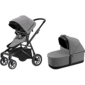 Thule Sleek Bassinet, Grey Melange