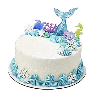 DecoPac Mystical Mermaid DecoSet Cake Topper, 1 SET, Mulitple